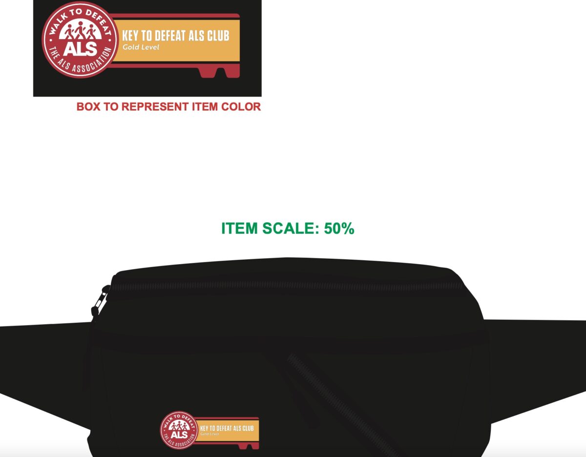 2023 Gold Key Club Waist Bag - ALS printWHink