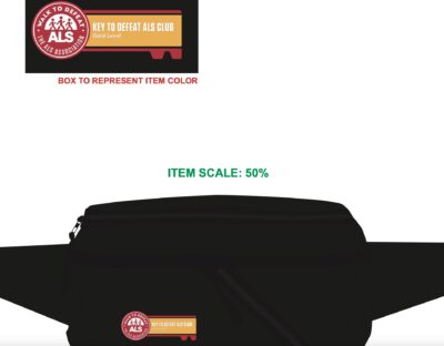 2023 Gold Key Club Waist Bag - ALS printWHink